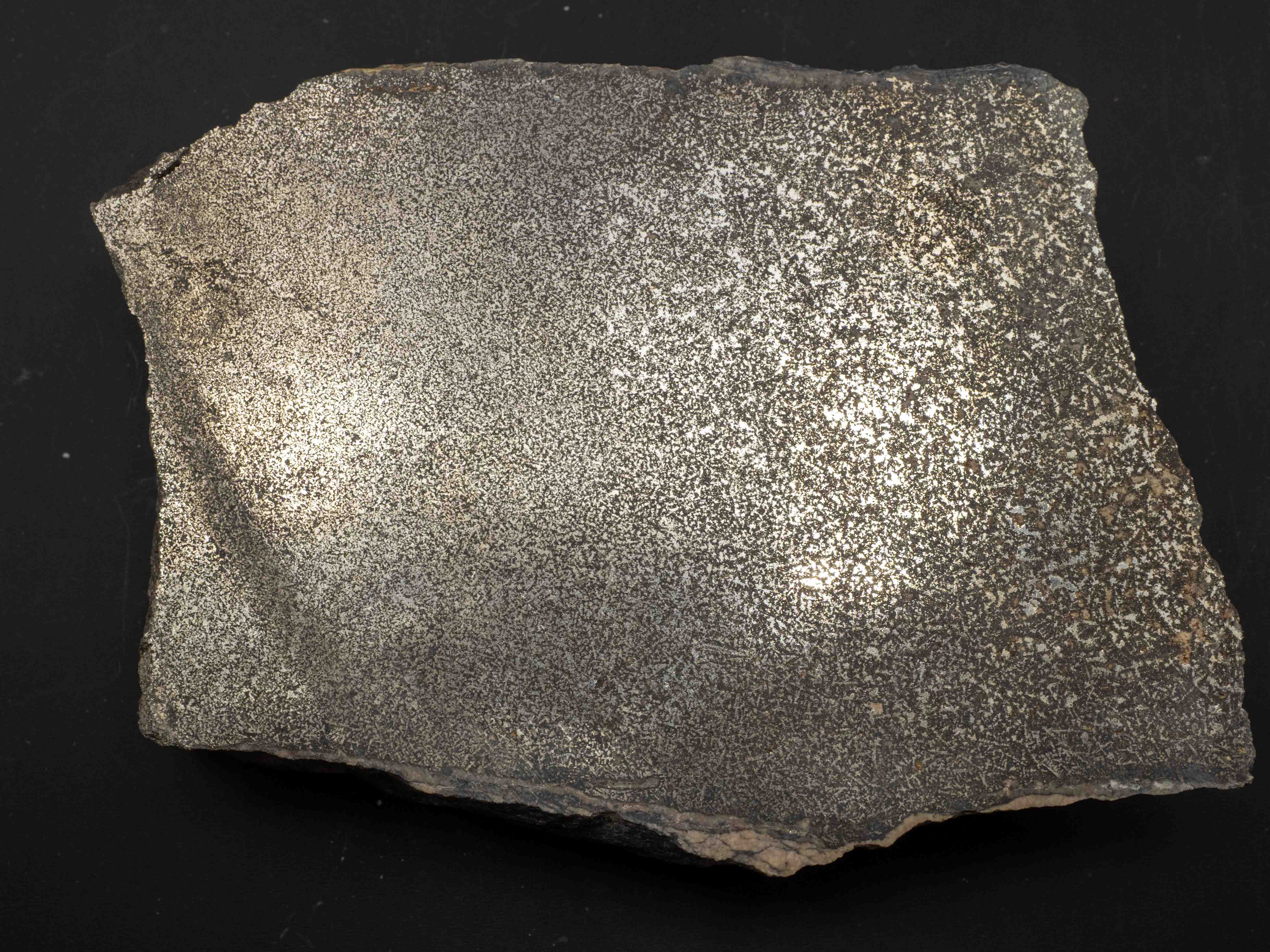 Silver & Uraninite Slab - Eldorado Mine, Port Radium, Northwest Territ ...